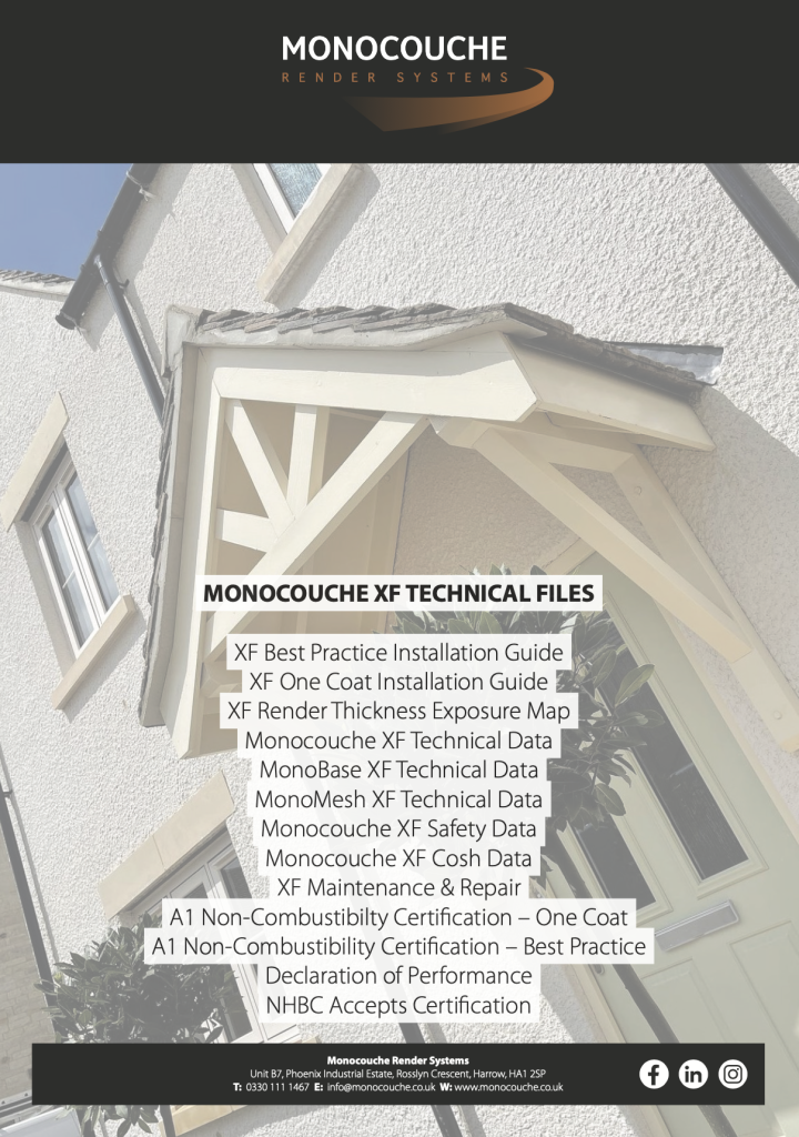 TECHNICAL REFERENCE - MONOCOUCHE RENDER SYSTEMS