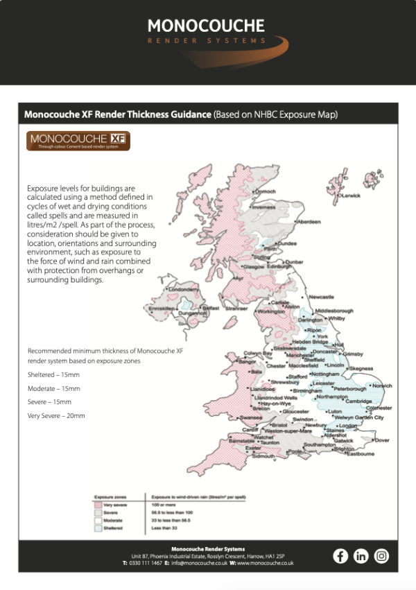 TECHNICAL REFERENCE - MONOCOUCHE RENDER SYSTEMS